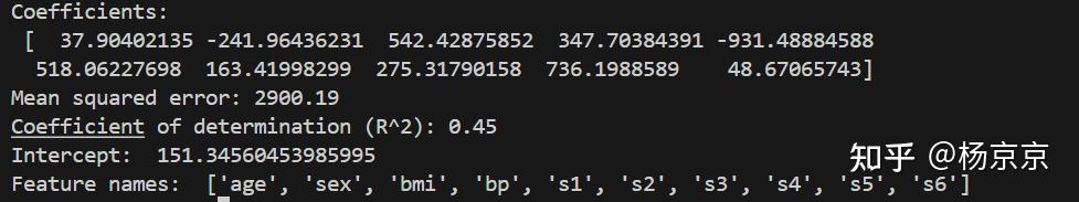 Scikit Learn线性回归 知乎 
