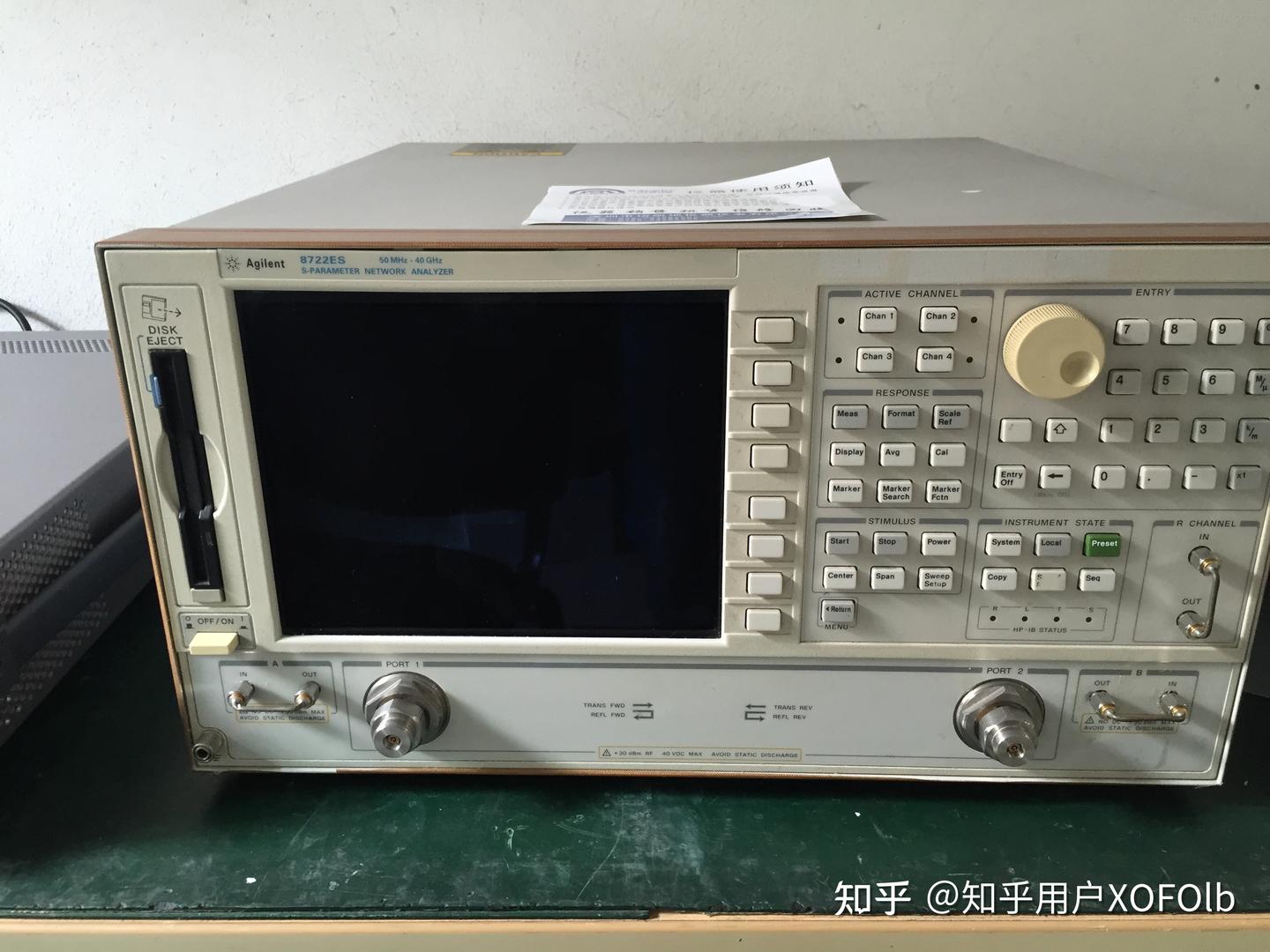 二手现货8722ES网络分析仪 - 知乎