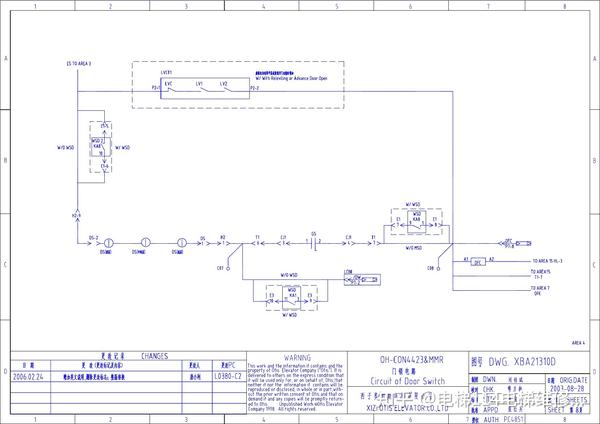 西子奥的斯OH-CON4423电梯安全回路详解 - 知乎