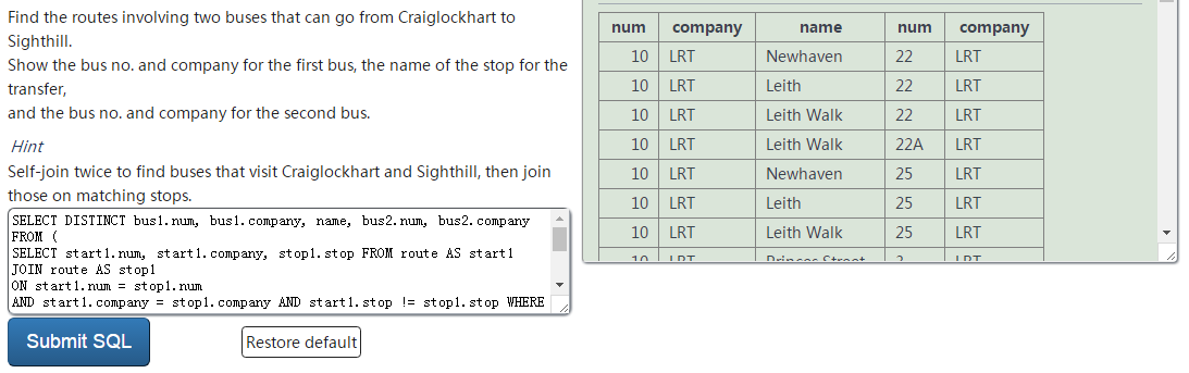 SQL ZOO 难点答案及解析 - 知乎