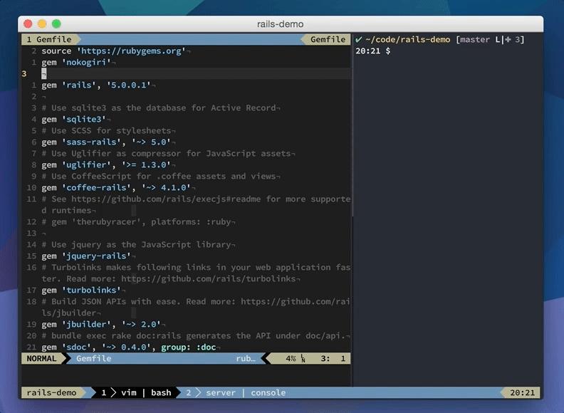 Tmux 和 Vim 一起用更好 - 知乎