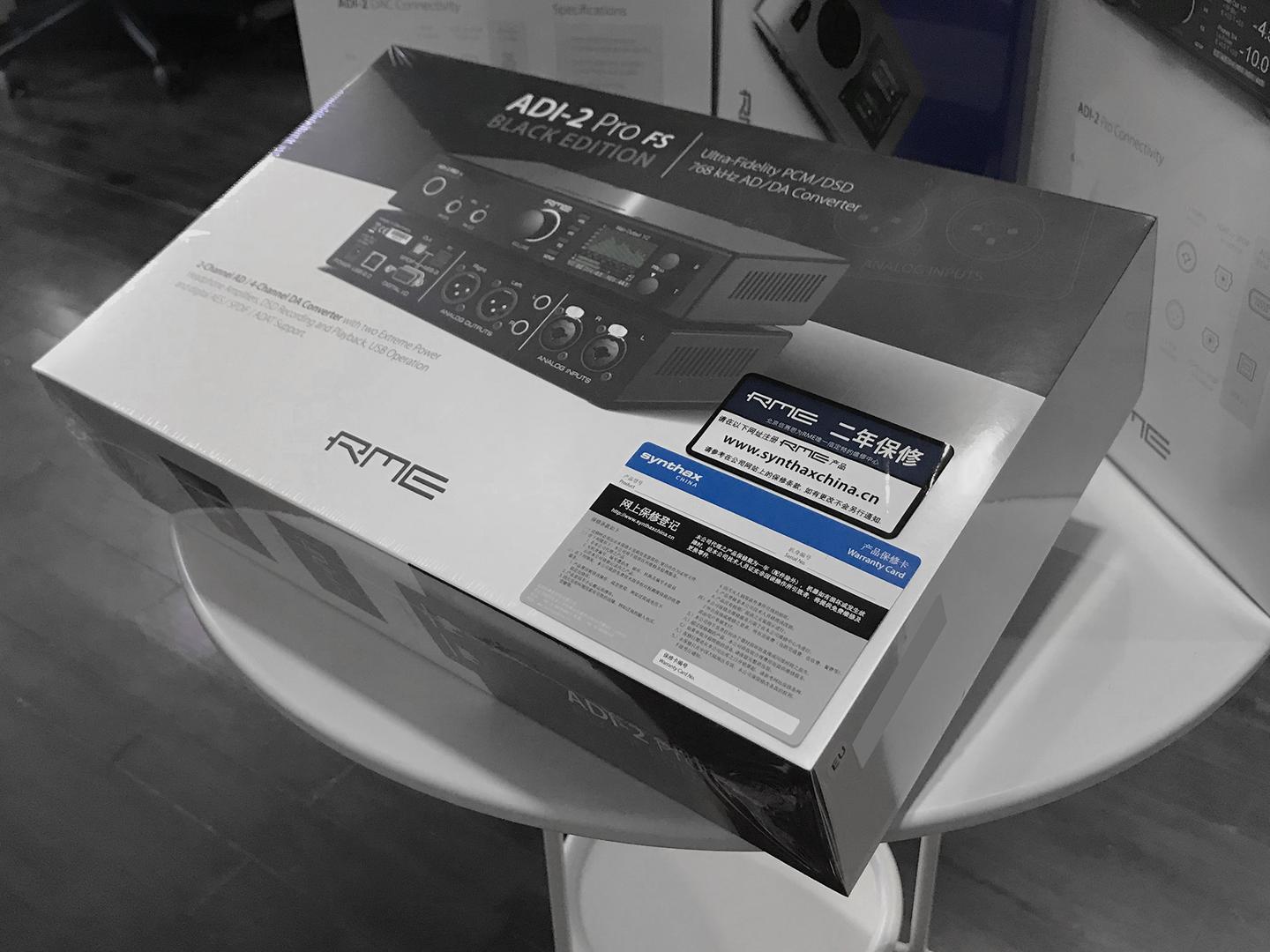 全球500台！RME ADI-2 Pro FS BLACK EDITION开箱 - 知乎
