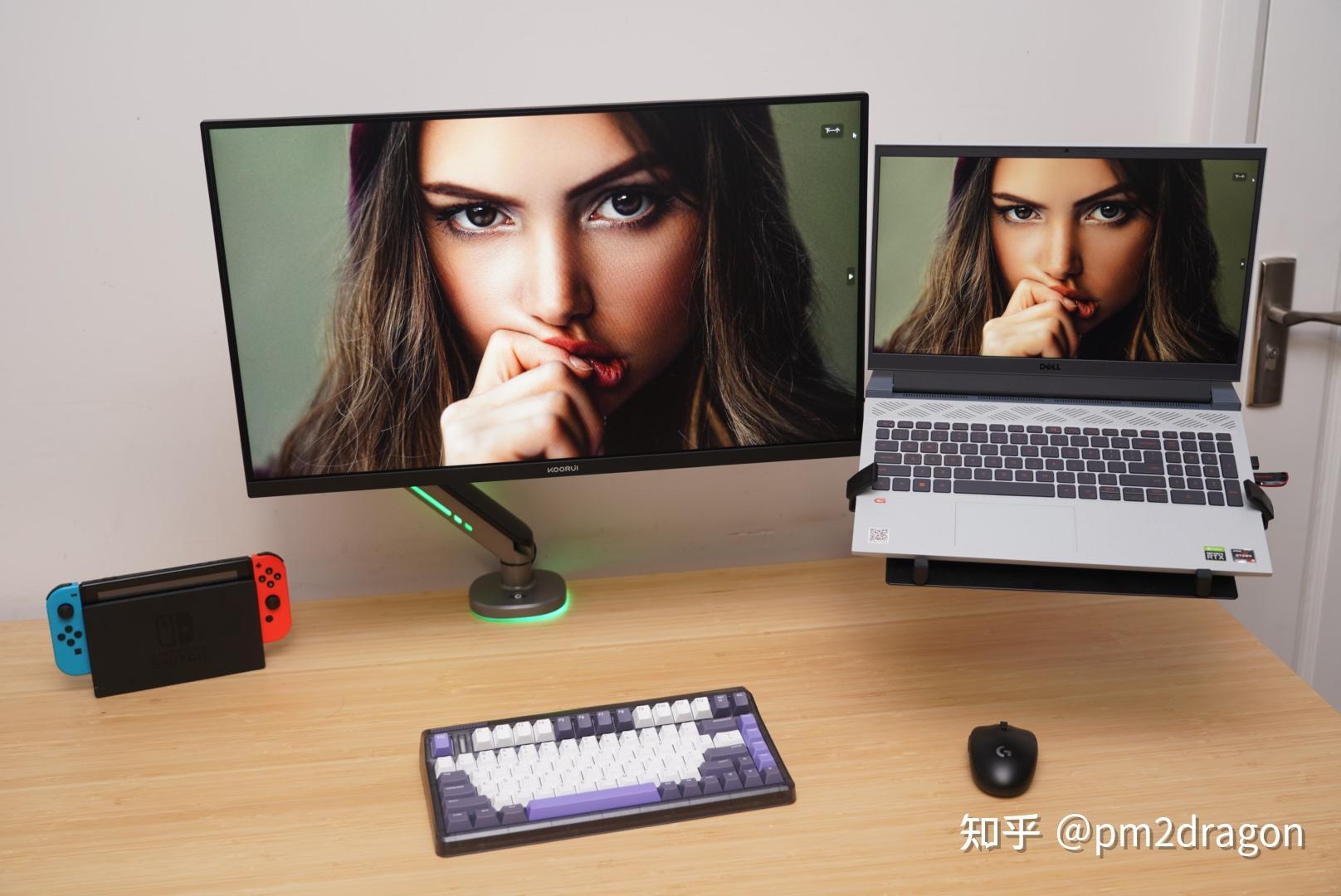 打造无线科幻桌面--Brateck 北弧 RGB赛博显示器支架E700 - 知乎