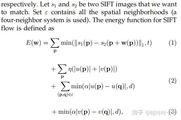 SIFT Flow: Dense Correspondence across Scenes and Its Applications - 知乎