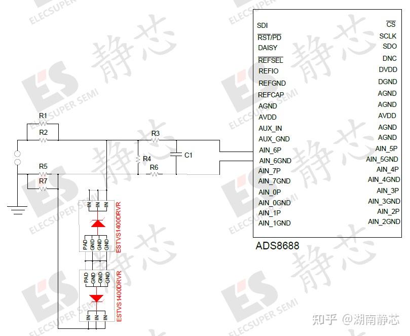 逐次逼近模数转换器ADS8688浪涌防护方案 - 知乎