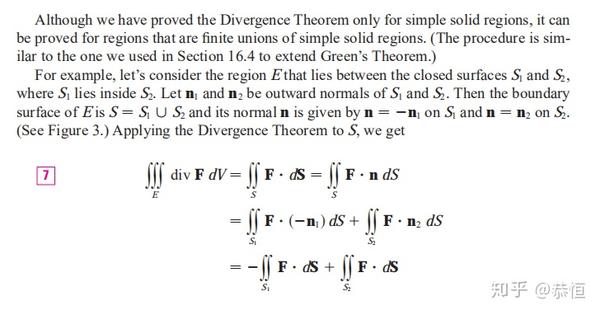 散度定理(Divergence Theorem) - 知乎