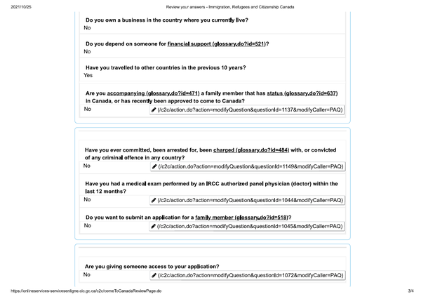 加拿大签证申请：前置问卷环节生成Personal Reference Code和Checklist，啥用？ - 知乎