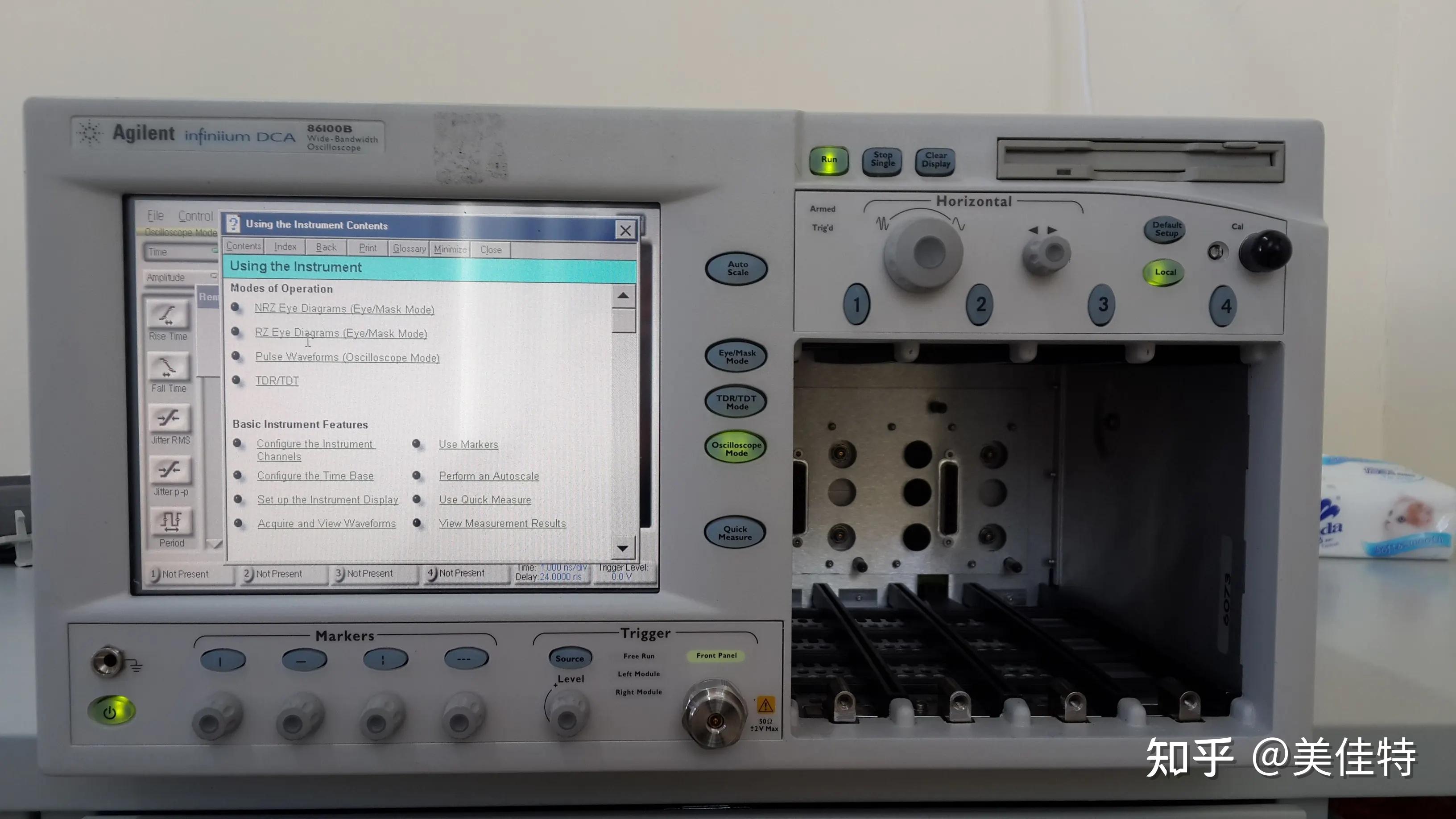 安捷伦Agilent 86100B 光宽带宽示波器(眼图仪) - 知乎