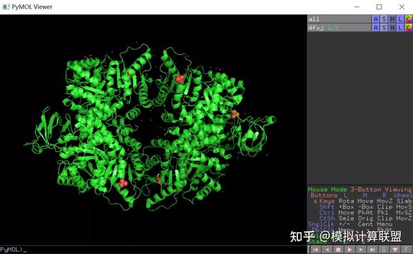 分子动力学||Pymol开源版实操基础教程(分子结构可视化) - 知乎