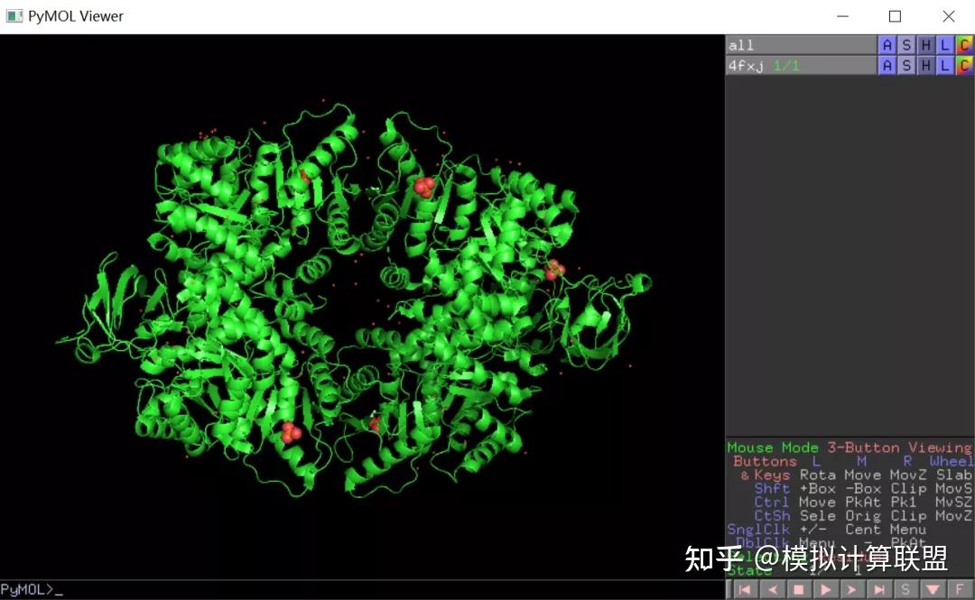 分子动力学||Pymol开源版实操基础教程(分子结构可视化) - 知乎