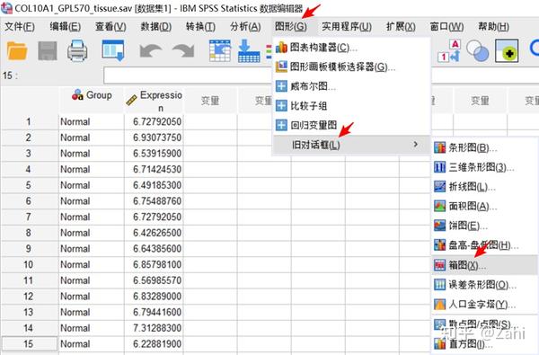 3分钟搞定SPSS箱式图 - 知乎
