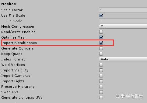 在Unity中实现BlendShape表情和骨骼动画混合的实践 - 知乎