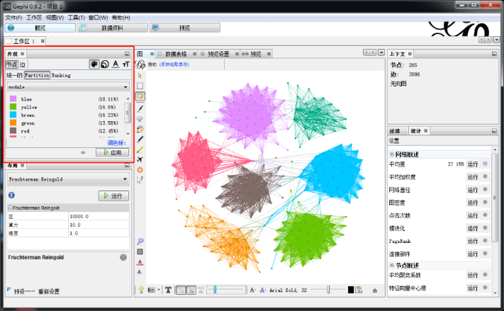 Gephi下载及使用教程 - 知乎