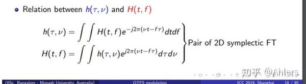 OTFS 的 SFFT 辛变换 - 知乎