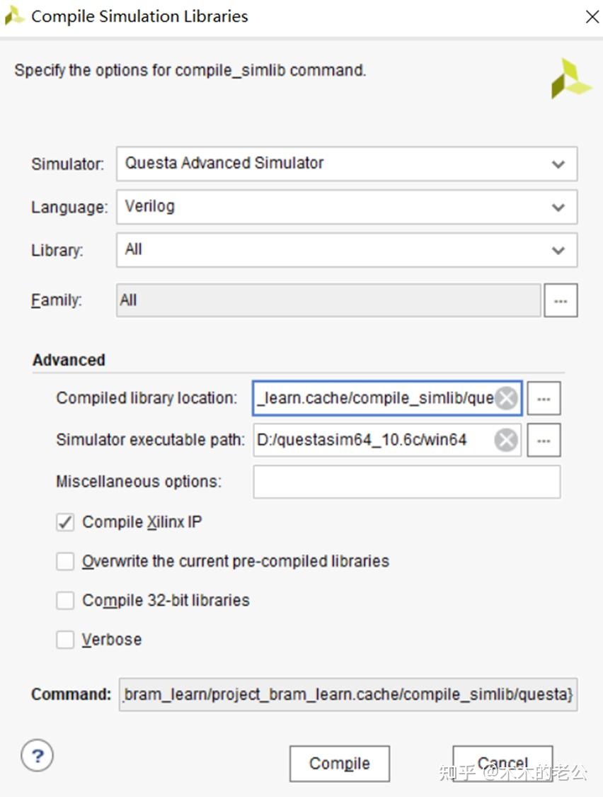 xilinx原语的QuestaSim/modelsim仿真方法 - 知乎