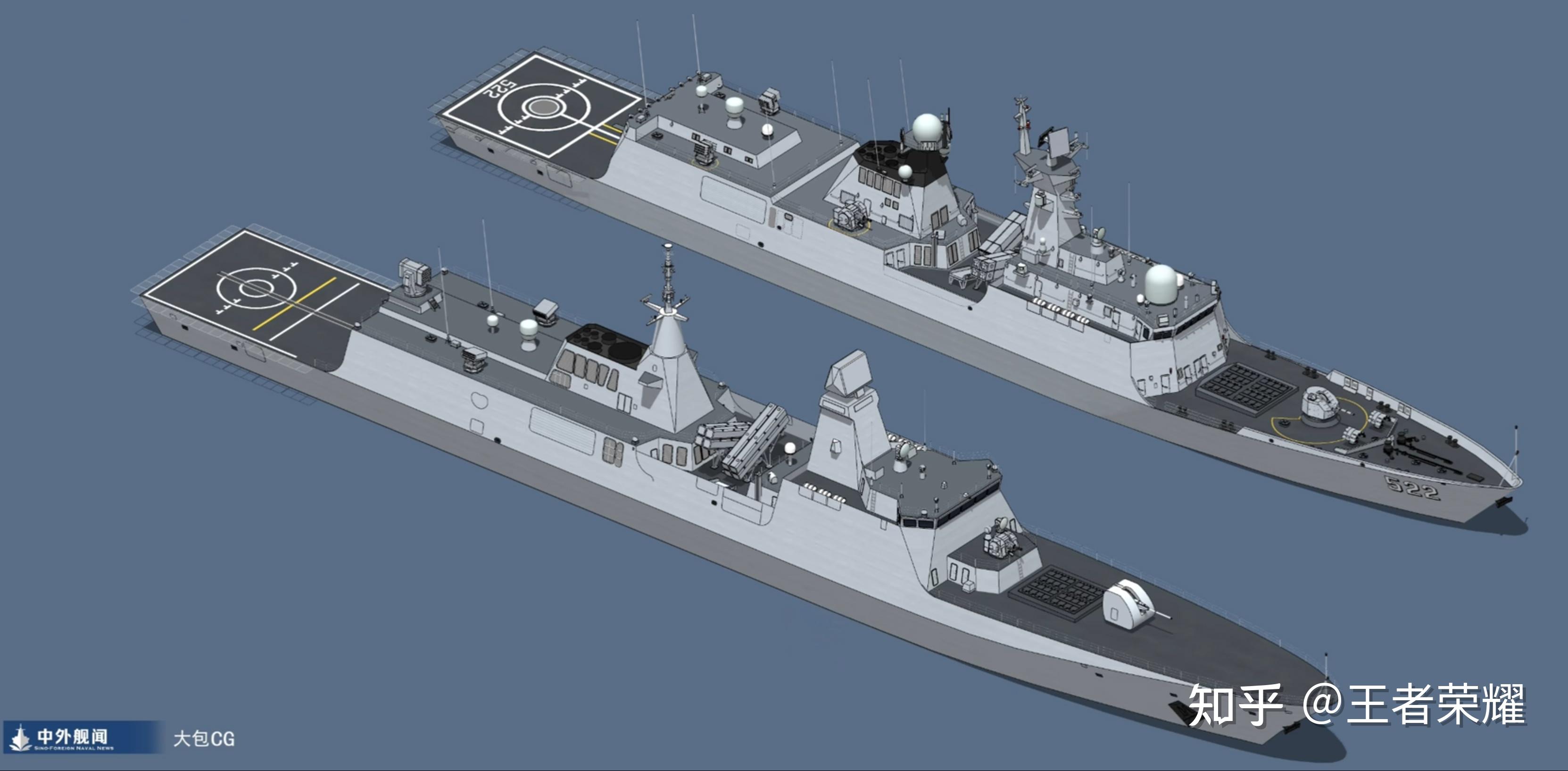 浅谈“054B”(057型)型大型隐身导弹护卫舰在人民海军中的定位以及未来的可能发挥的作用！ - 知乎
