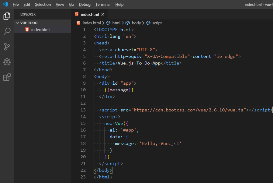 Vue.js 入门：从零开始做一个极简 To-Do 应用 - 知乎