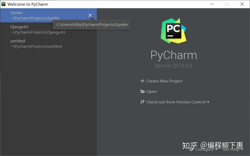 PyCharm彻底删除项目 - 知乎