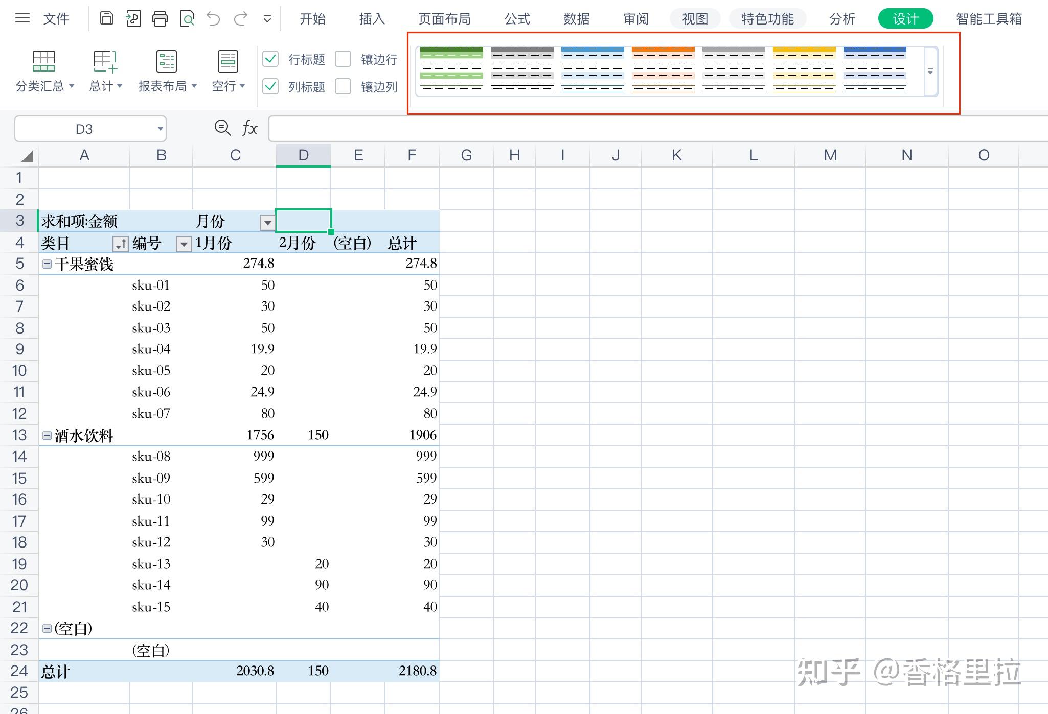 Excel数据透视表与数据透视图的超详细教程！ 知乎