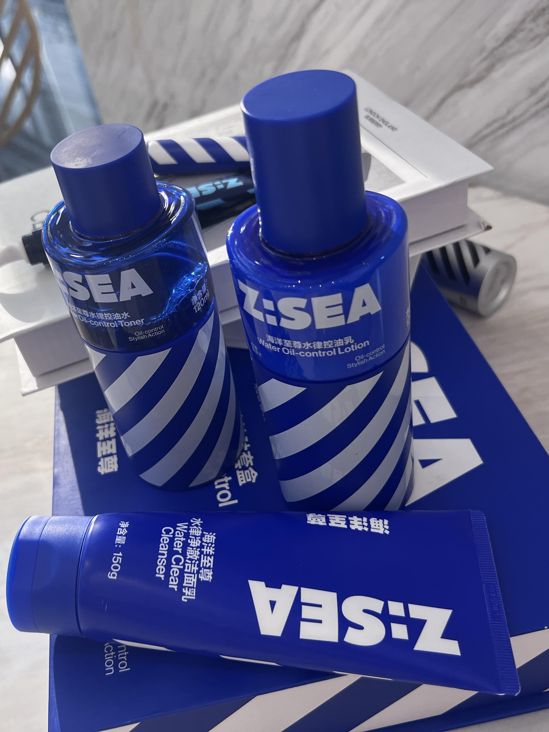 2023好用的国妆男士护肤品推荐——Z：SEA海洋至尊「劲爽型动水律控油水乳洁面套装」测评分享 - 知乎