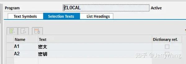 ABAP 关键字 READ TEXTPOOL 的用法介绍 - 知乎