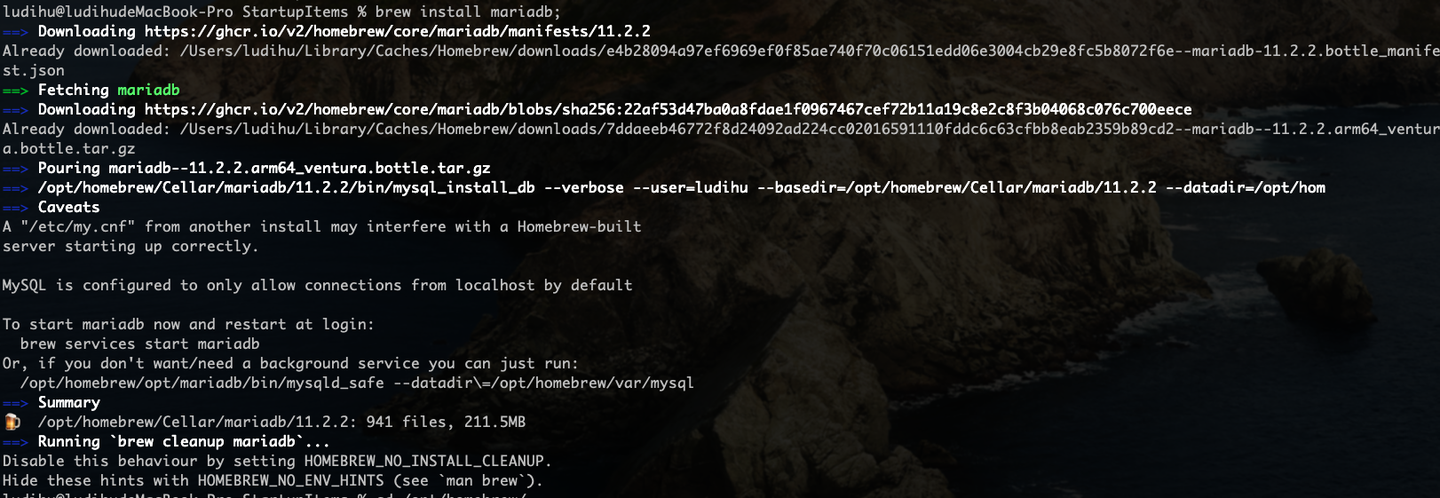 Mac M1通过HomeBrew安装、初始化、设置root用户密码和彻底卸载Mariadb全流程 - 知乎