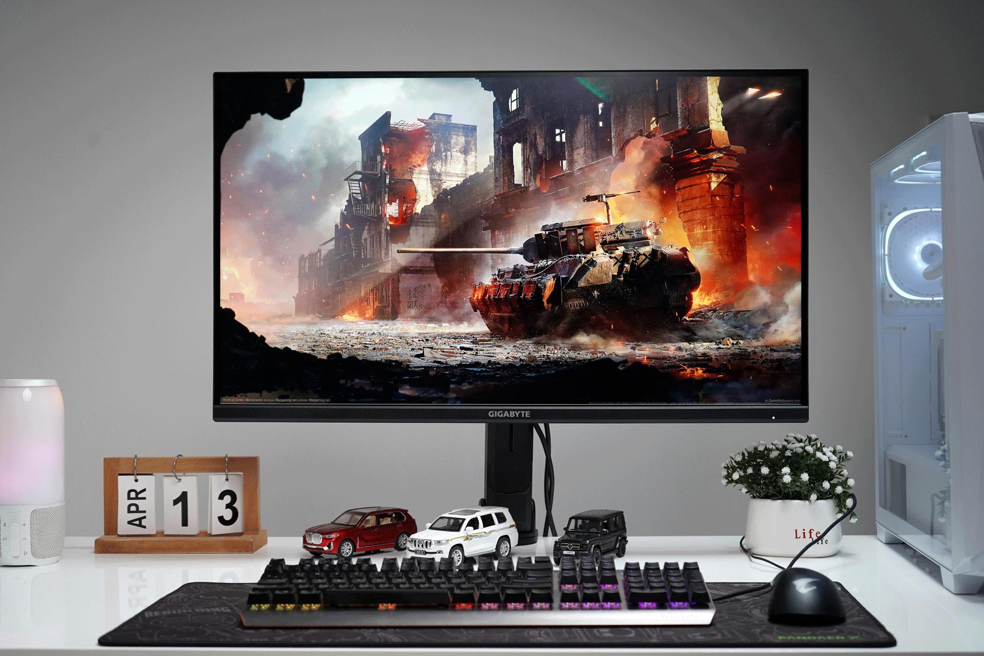 技嘉M32U AE悬臂版显示器评测:4K/144Hz，全能“变形金刚” - 知乎