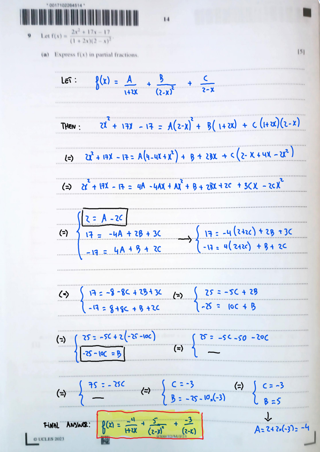 独家！A-Level数学P1、P3真题解析，文末附备考秘籍！ - 知乎