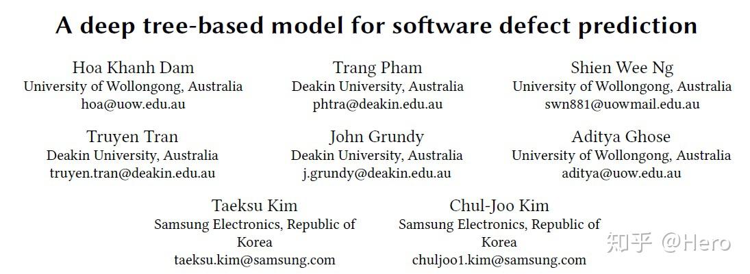 A deep tree-based model for software defect prediction - 知乎