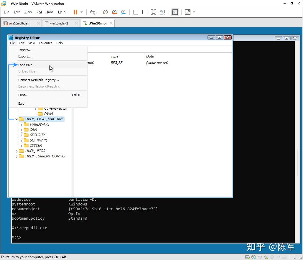 Windows Boot Manager 背后的真相, 手工移动 Windows 分区后如何手工修复 BCD store. - 知乎
