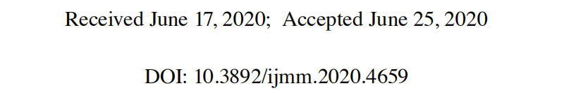 解刊 | 《International Journal of Molecular Medicine》 - 知乎