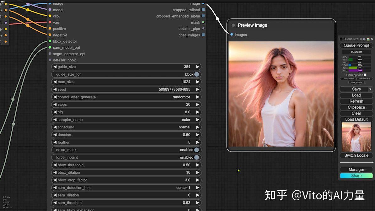 升级版ComfyUI InstantID 换脸：FaceDetailer + InstantID + IP-Adapter - 知乎