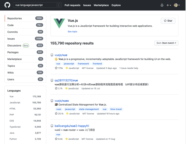 21个GitHub精准搜索的神仙技巧 - 知乎