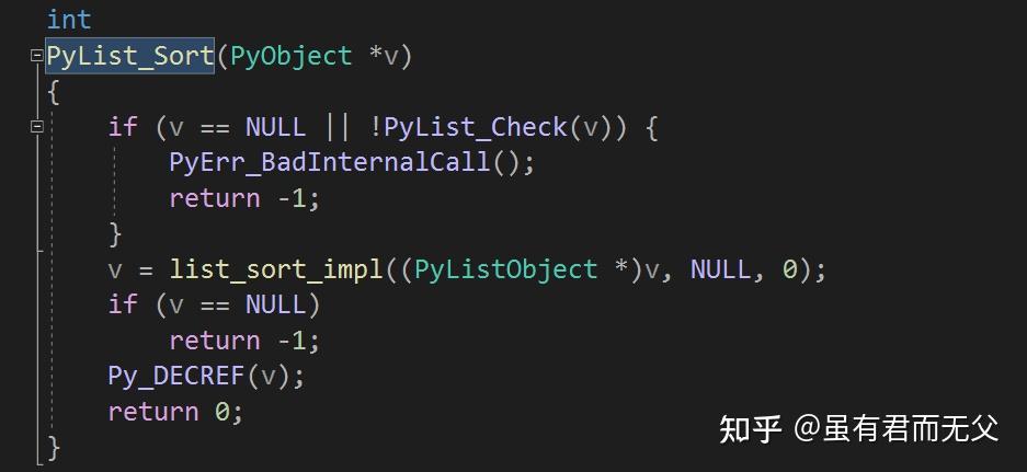 Cpython Sort和sorted函数 知乎 