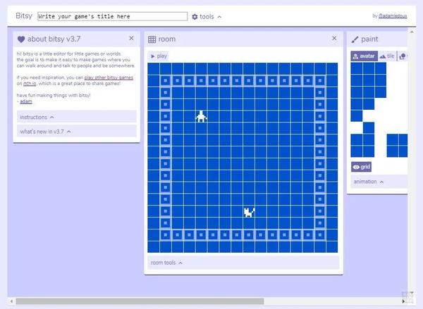 Claire Morwood 给所有人的Bitsy 教程 A Bitsy Tutorial (2017) - 知乎
