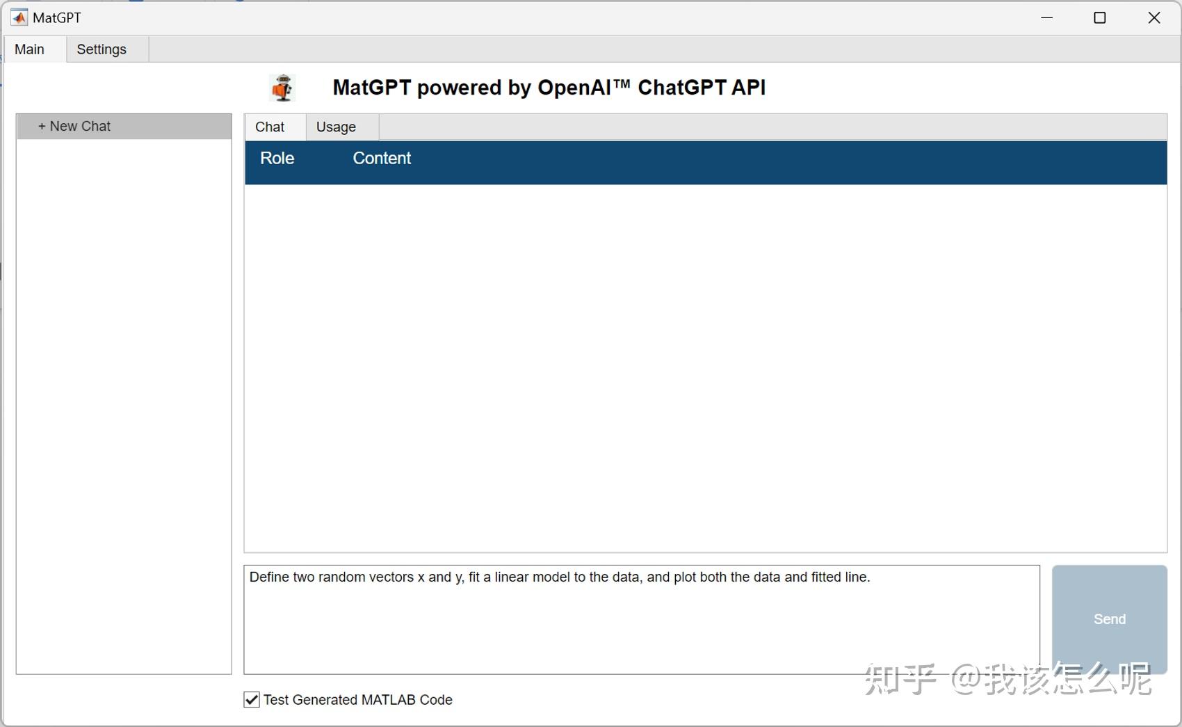 本科生写MATLAB作业神器：官方出品的MATLAB+ChatGPT=MatGPT!（已调试源码，适合国内同学使用） - 知乎