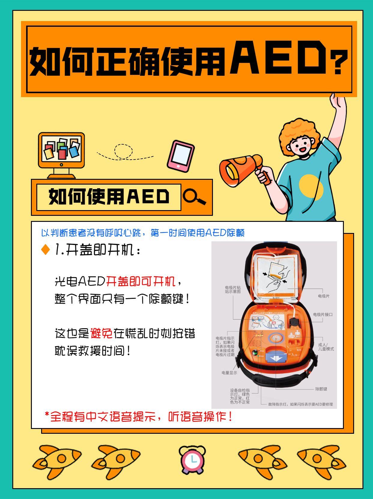 急救篇｜你还不知道如何正确使用Aed吗？Aed的正确用法！ - 知乎