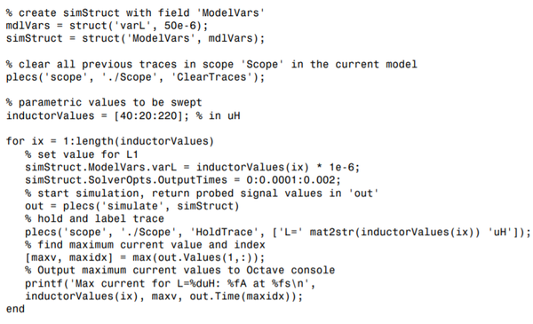 PLECS 应用范例(13): 带参数扫描的Buck变换器（Buck Converter with Parameter Sweep） - 知乎