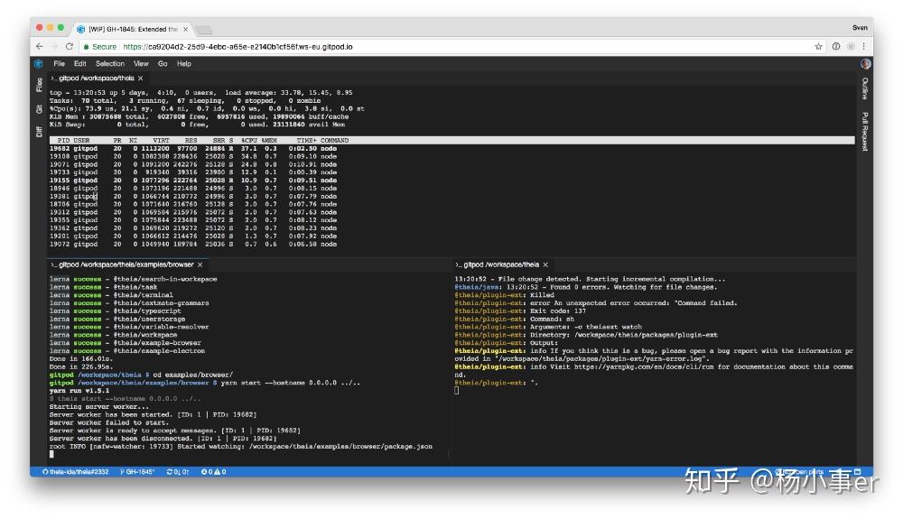 Gitpod — Online IDE For GitHub - 知乎