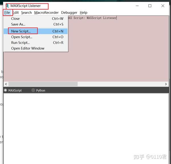 MAXScript 实用程序面板 - 知乎