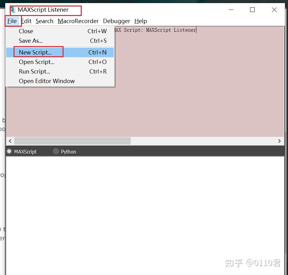 Maxscript 实用程序面板 知乎