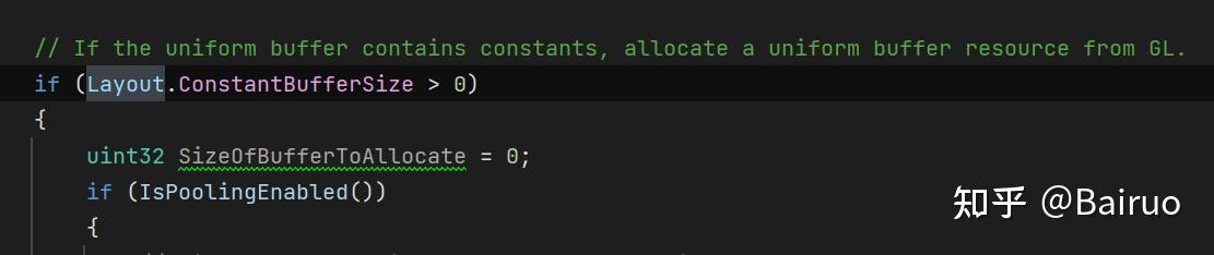 UE RHICreateUniformBuffer源码阅读，一点细节 - 知乎