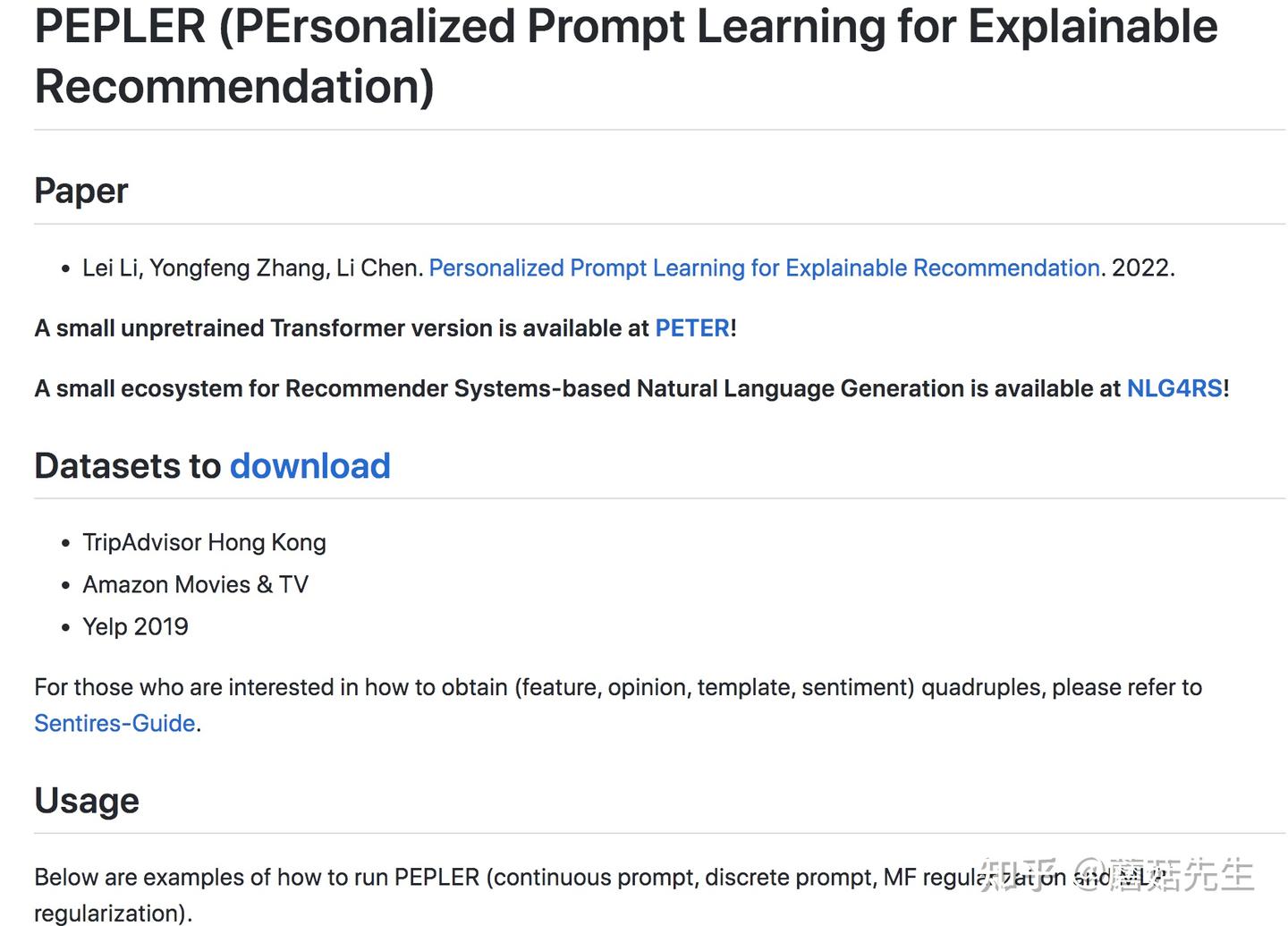 基于个性化Prompt的推荐：推荐系统和NLP的跨界融合 - 知乎
