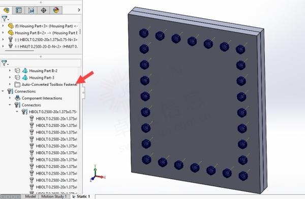 在 SOLIDWORKS Simulation 中创建多个螺栓连接件 - 知乎
