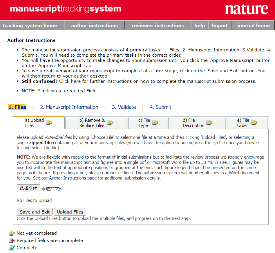 SCI期刊常见的投稿系统界面及特点 - 知乎
