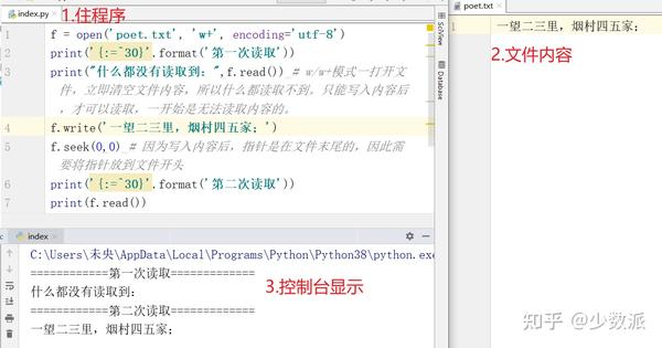 一文读懂python文件操作r/w/a/r+/w+/a+的异同 - 知乎
