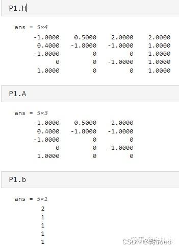 MATLAB MPT3工具箱-Polyhedron - 知乎