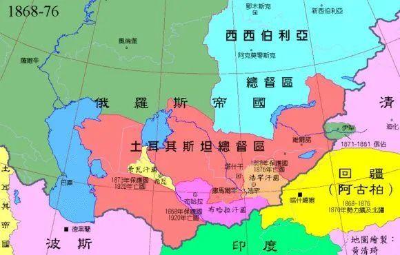 中亚历史地图 - 知乎
