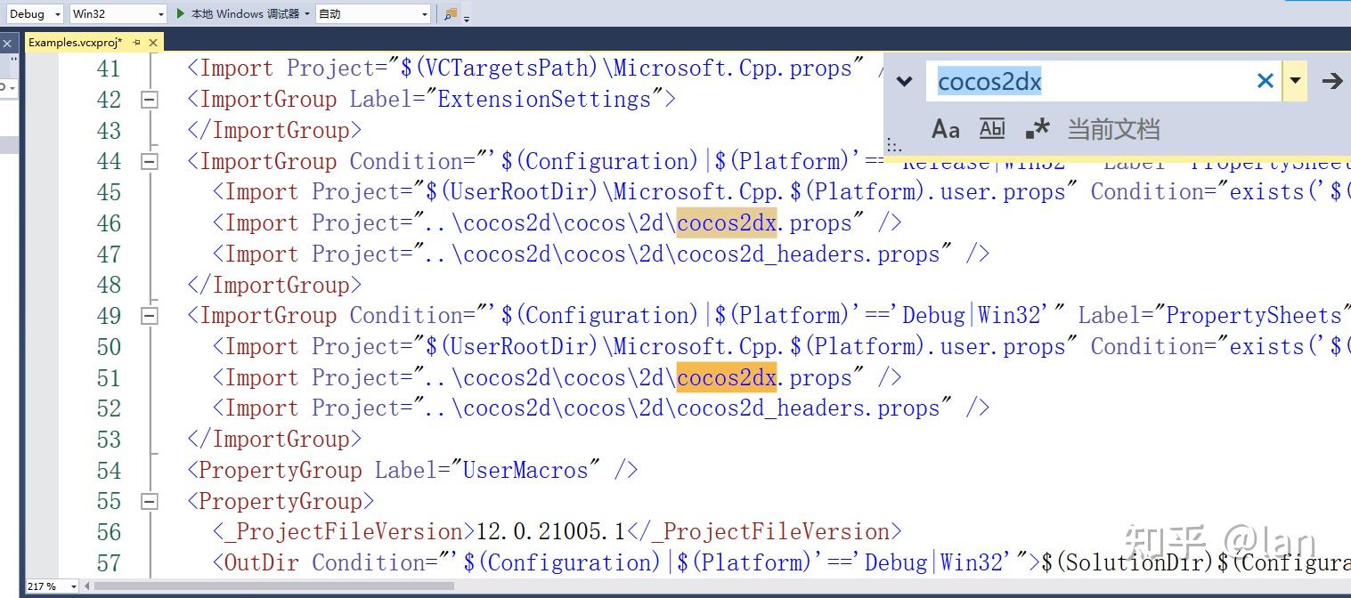 VS2017 + Cocos2d-x 4.0 + FairyGUI-cocos2dx 运行官方Examples教程 - 知乎