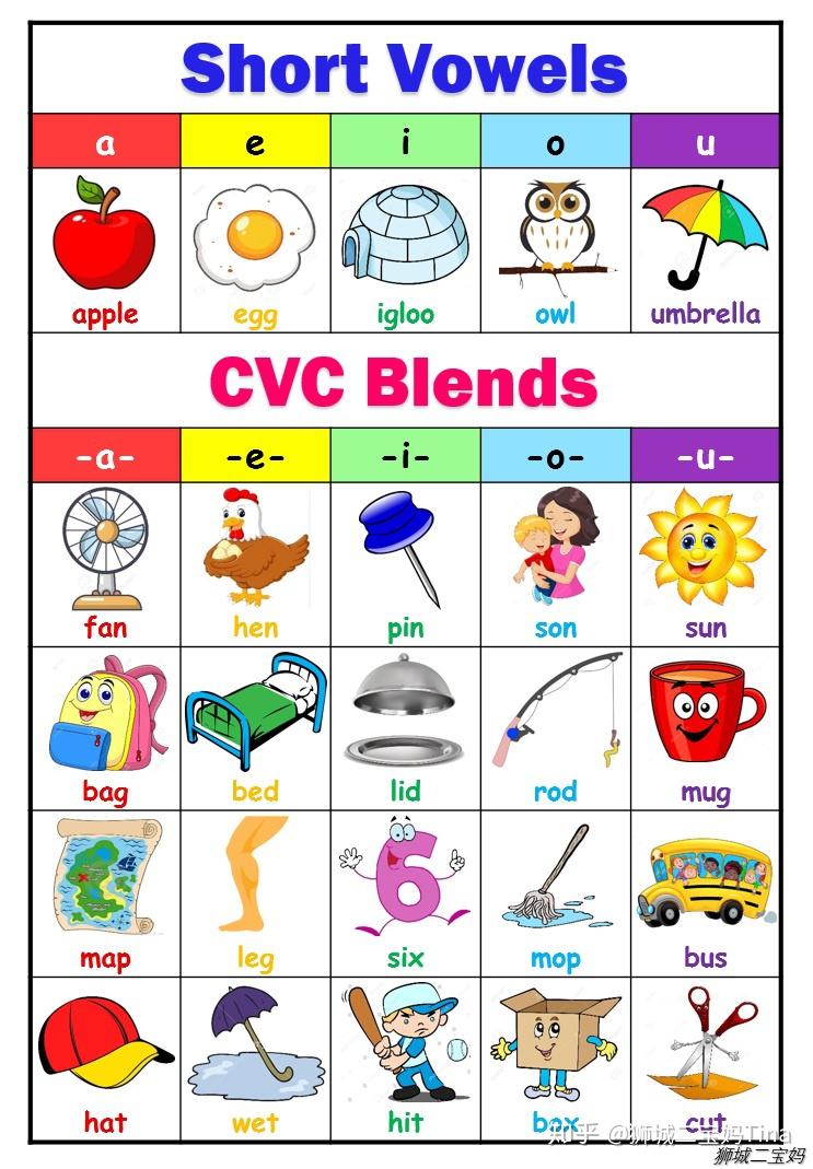 Phonics干货第一波 | 全面解析+学习步骤+规则汇总+DIY素材 - 知乎
